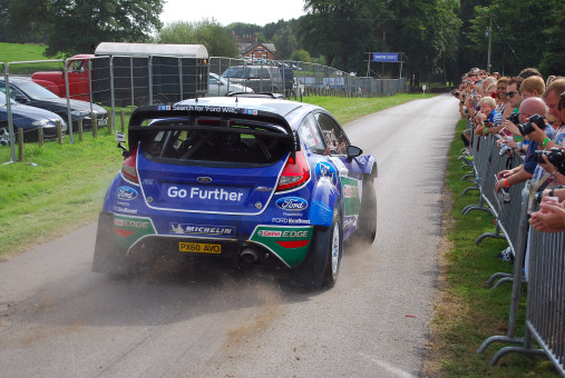 Some photographs of when Nick Mason met Petter Solberg at Carfest North ...